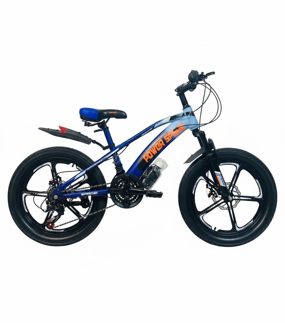 Power Speed Blue Cycler For Kids– Awan Cycles