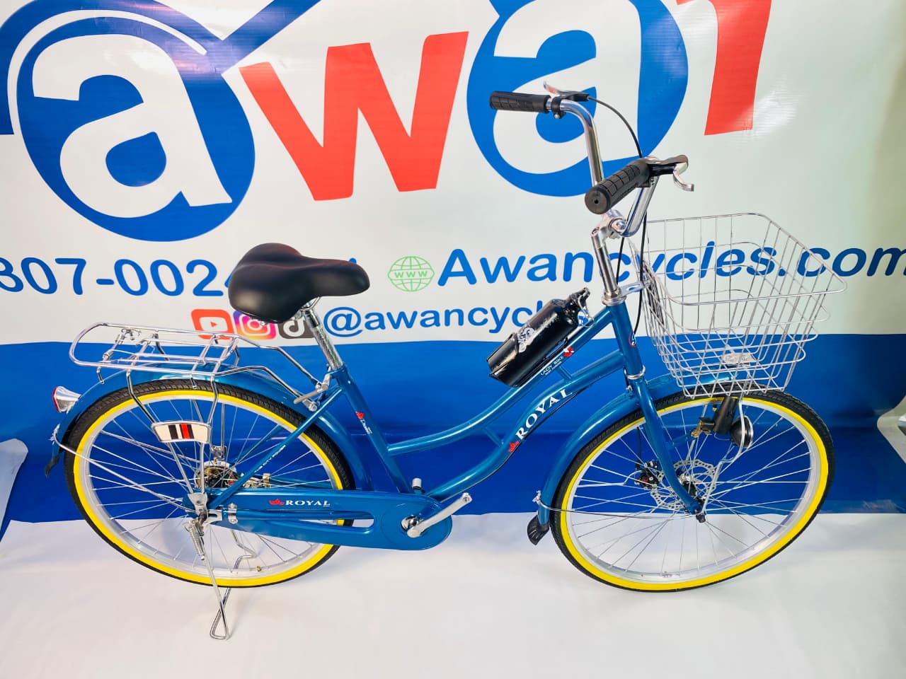 Premium Ladies Cycle Comfort, Safety & Elegant Design– Awan Cycles